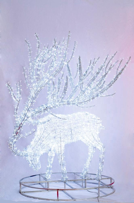 Led Lighted Outdoor Reindeer | Evermore Lighting